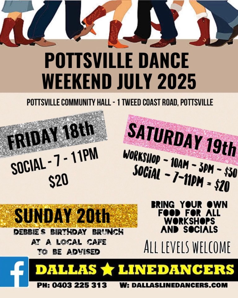 Dallas Line Dancers – Brisbane, Gold Coast and Tweed shire