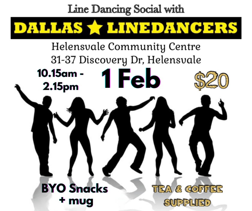 Dallas Line Dancers – Brisbane, Gold Coast and Tweed shire